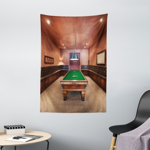 Modern Tapestry Pool Table Billiard Print Wall Hanging Decor | eBay