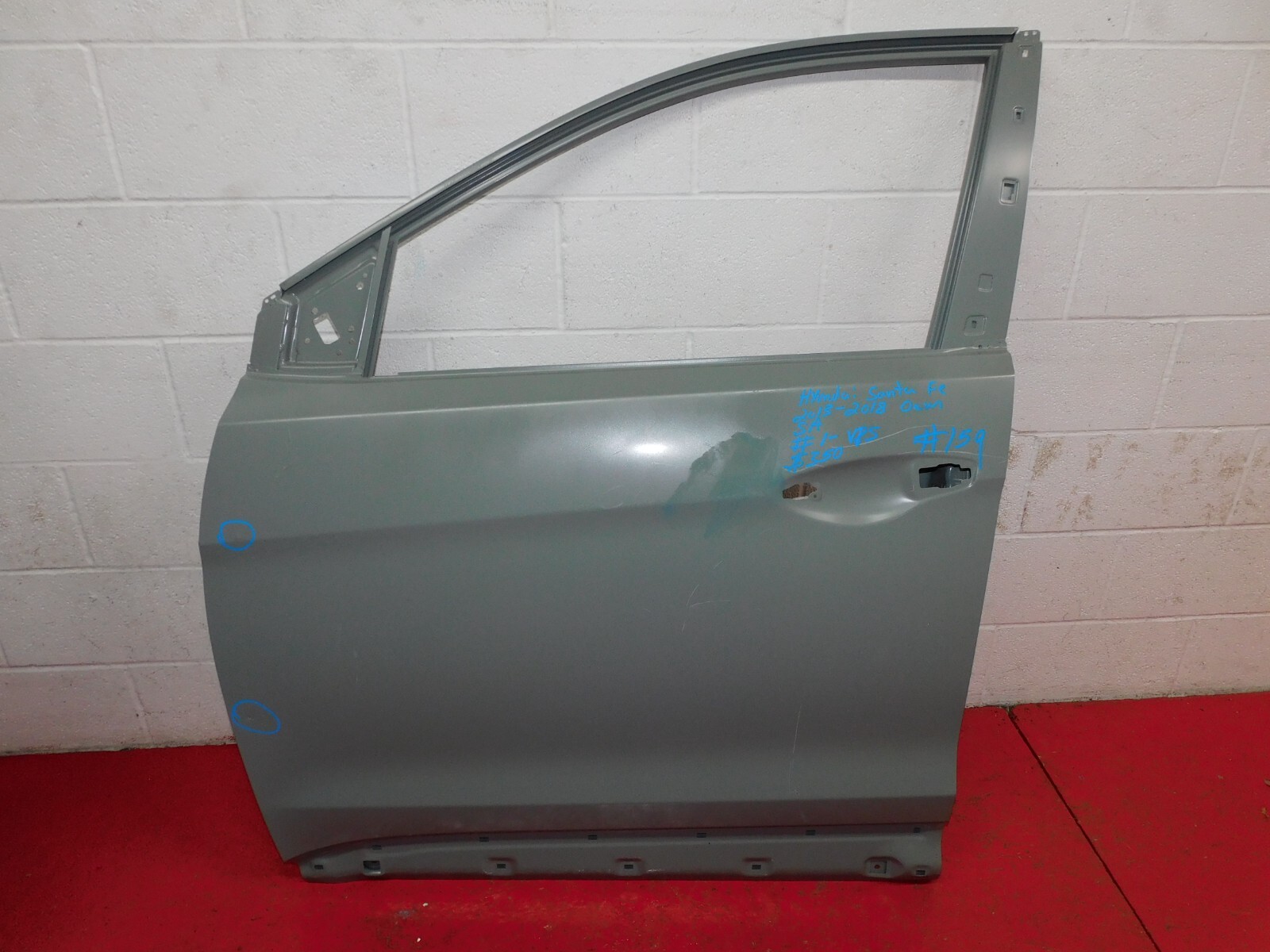 2013 2018 HYUNDAI SANTA FE LEFT SIDE FRONT DOOR SHELL OEM | eBay