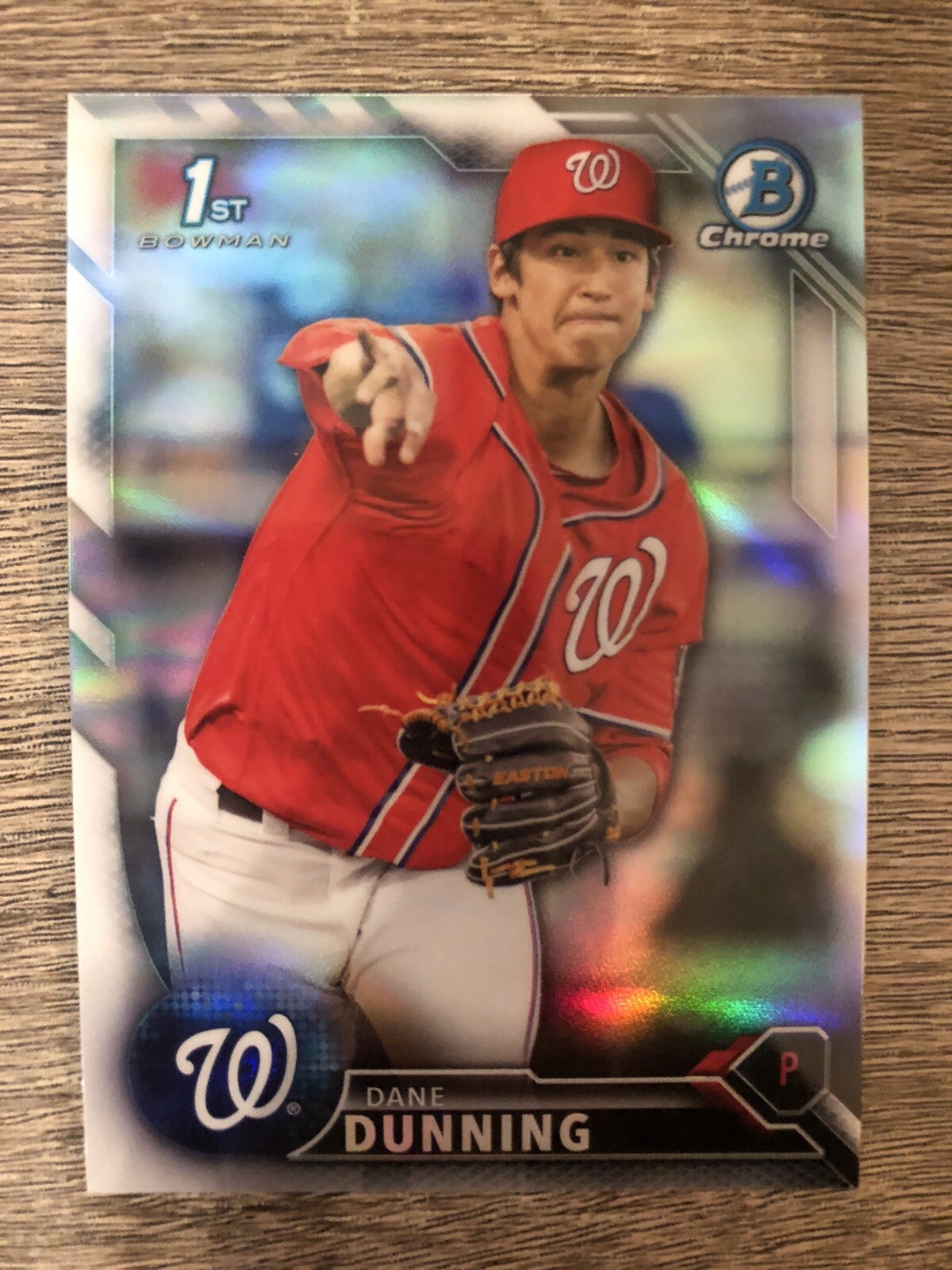 DANE DUNNING 2016 Bowman Chrome Draft REFRACTOR ROOKIE #BDC-104 | eBay