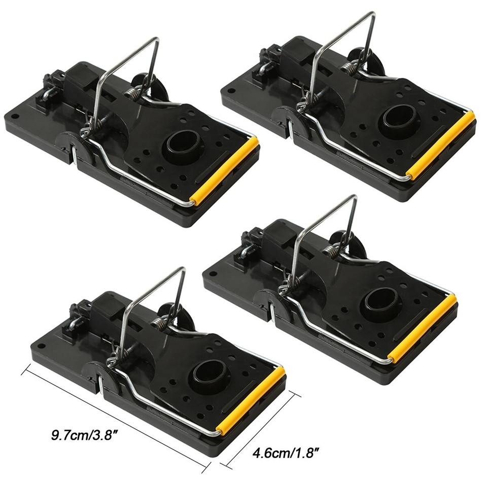 4Pcs Professional Mouse Traps Mousetrap Strong Easy Catcher Control ...