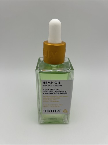 Truly Hemp Oil Facial Serum Ginseng VitA Boost 1.7oz **NEW** | eBay