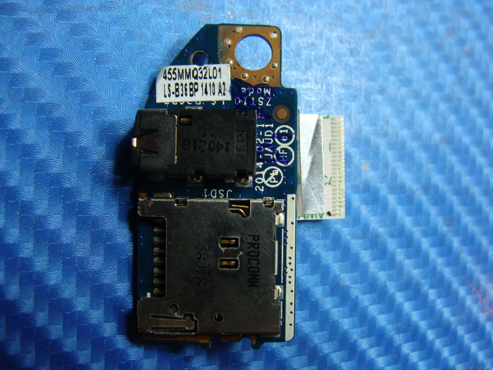 HP Pavilion 11 X2 11.6" Genuine Laptop Audio Card Reader Board w/Cable ...