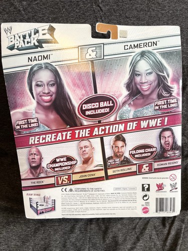 WWE Naomi & Cameron Funkadactyls 2013 Battle Pack – Mattel 2-Pack ...