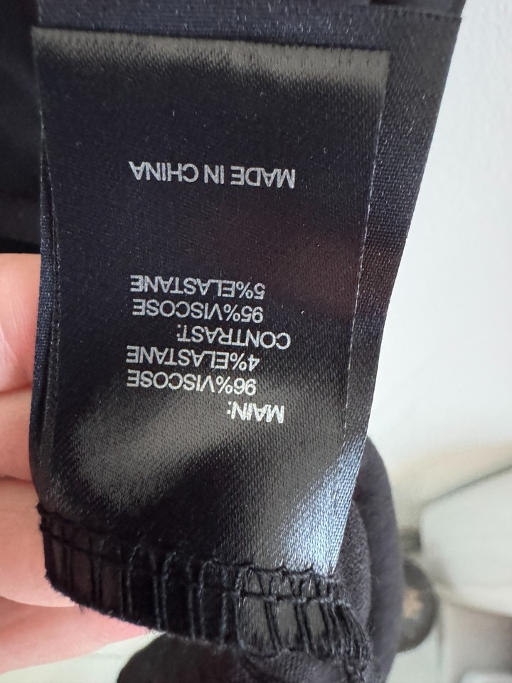 TS Taking Shape “EYECONIC La Vita Bella Black T Shirt Top NEW TAGS Size ...