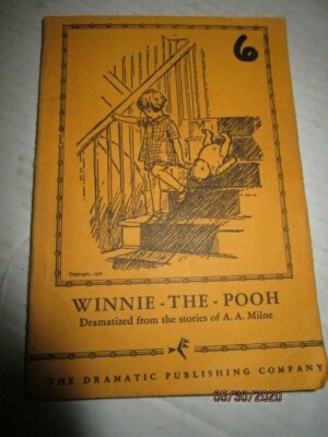 Winnie the pooh 1957 script b302 | eBay