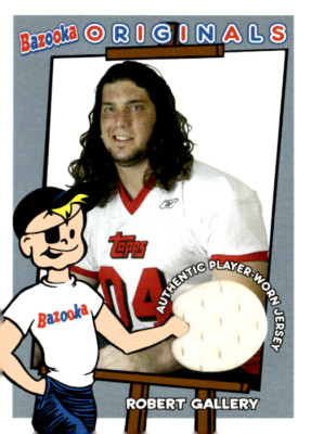 2004 Bazooka #BO-RG Robert Gallery Originals Jerseys | eBay