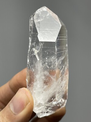 RARE Lemurian Channeling Quartz Natural Wand 2.0oz Top Clarity Colombia ...