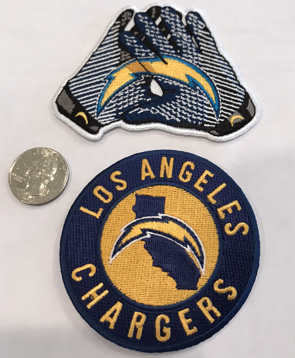 2-San Diego Chargers Vintage Style Embroidered Iron On Patches 3”x 3 ...