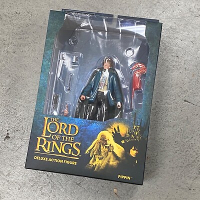 FEB242076-P: DIAMOND SELECT THE LORD OF THE RINGS PIPPIN DELUXE ACTION ...