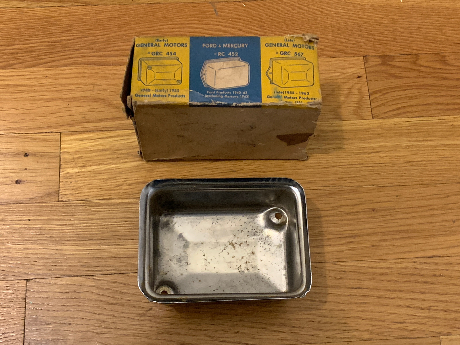 Vintage NOS Accessory 1940-54 GM Cal Custom Chrome Voltage Regulator ...