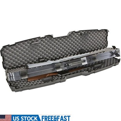 ProMax PillarLock Double Rifle Case Hard Case Two Scoped Rifles Storage ...