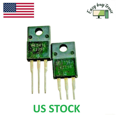 2Pcs 2SK2798 TRANSISTOR 350V 6A Power MOSFET N-Channel PULLED | eBay