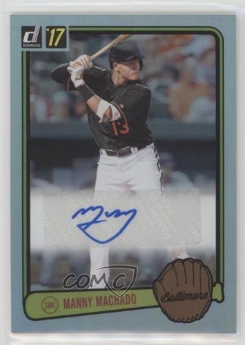 2017 Panini Donruss Retro 1983 Signatures Manny Machado #RS-MM Auto | eBay