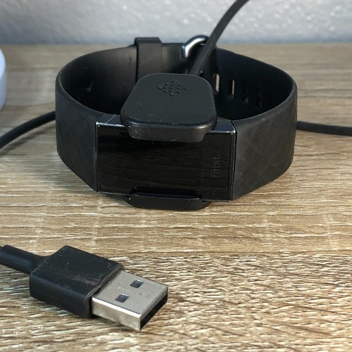 Fitbit Charge 3 Fitness Activity Tracker FB409 CHARGER AND WATCH SMALL ...