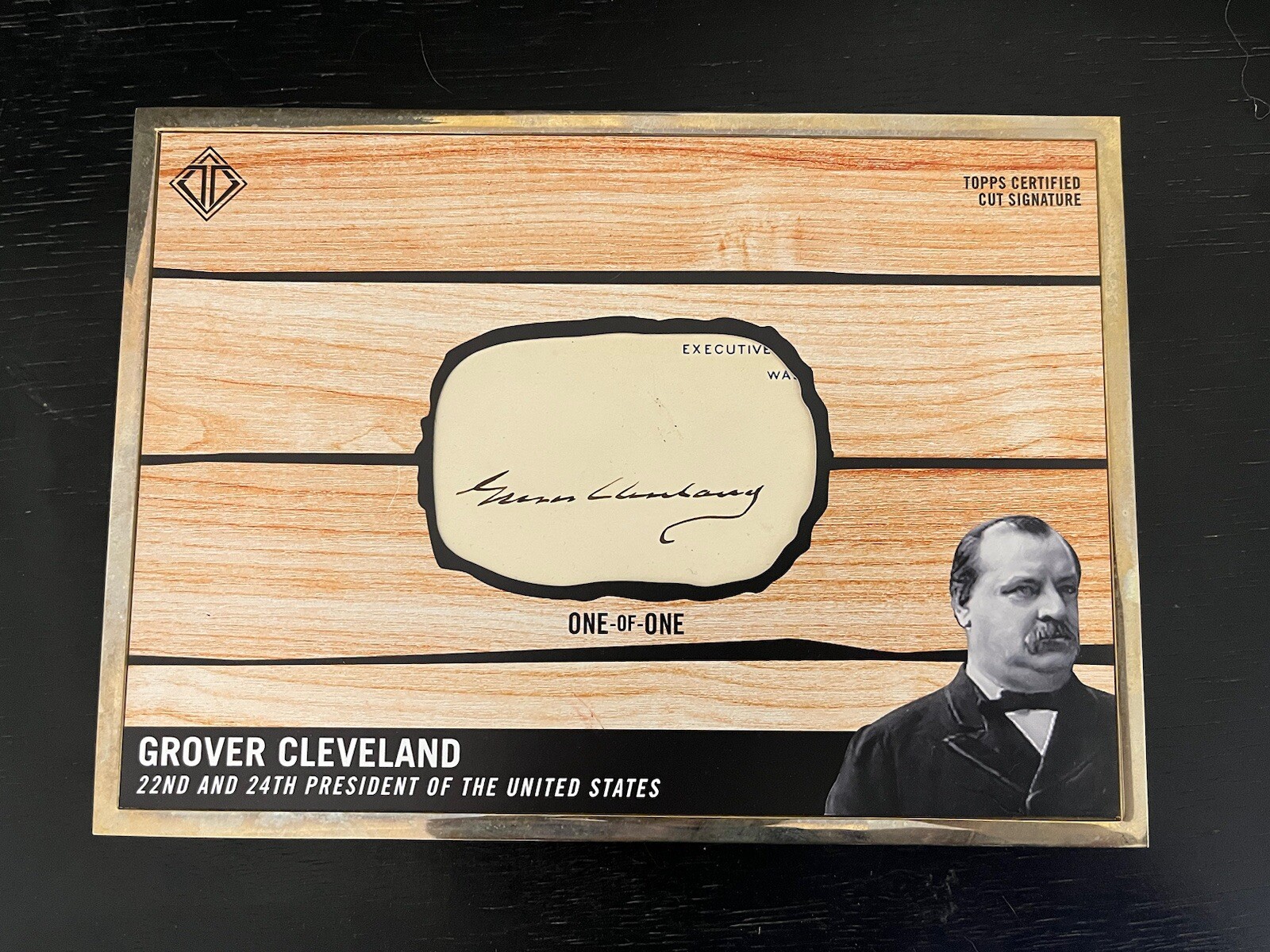 Grover Cleveland Topps Cut Signature 1/1 | eBay