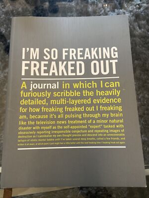 JOURNAL, " I'M SO FREAKING FREAKED OUT" by Knock knock | eBay