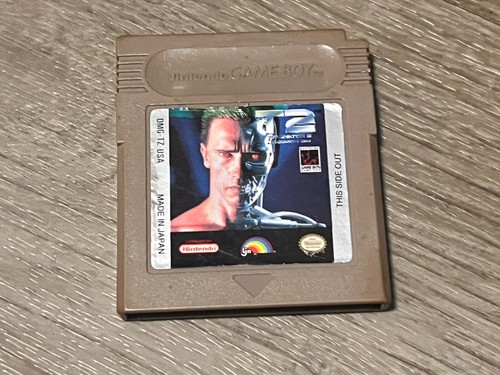 Terminator 2 Judgement Day Nintendo Game Boy Cleaned & Tested Authentic ...