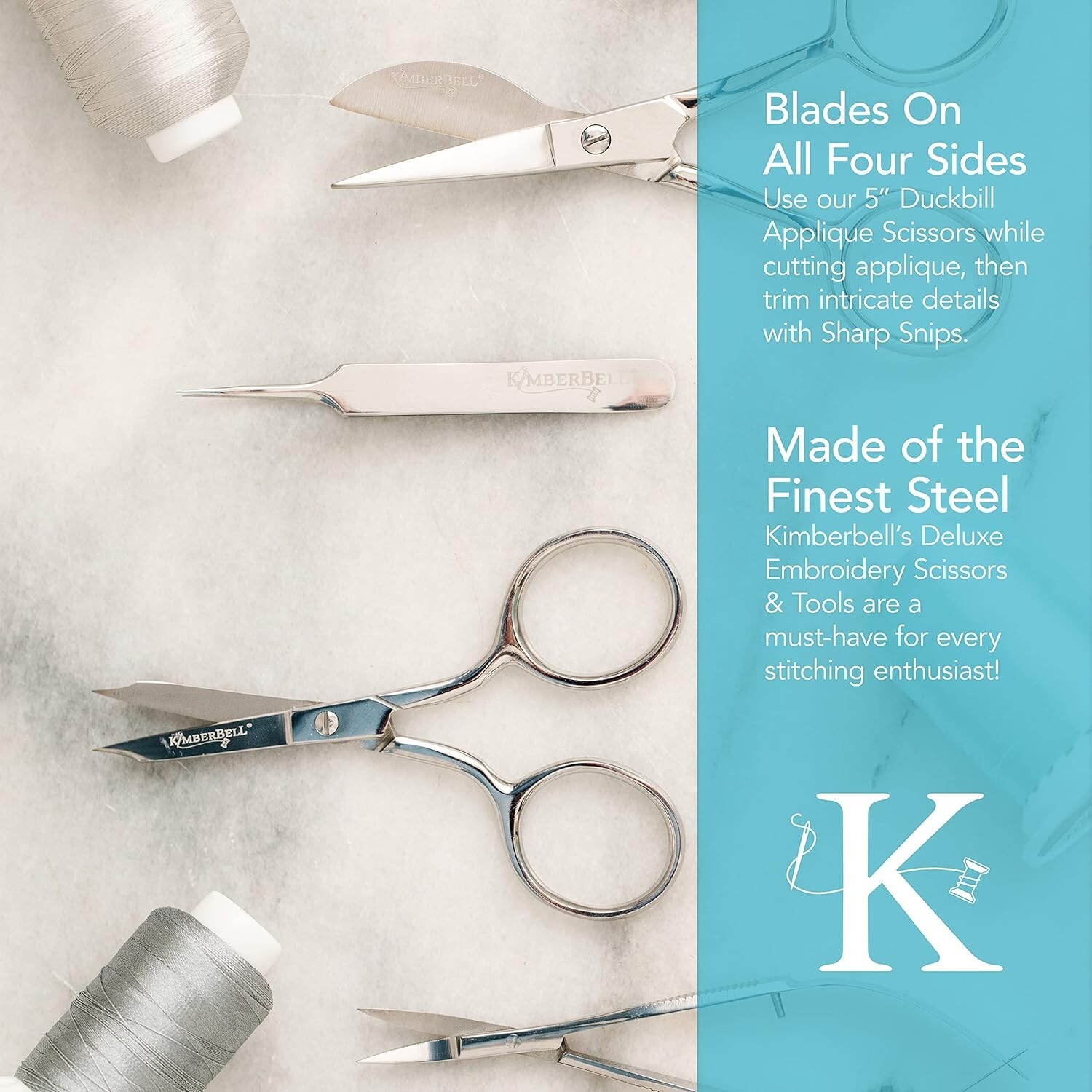 Kimberbell Deluxe Embroidery Tool & Scissor Set KDTL104 for sale online ...