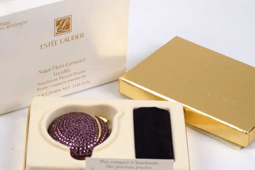 Estee Lauder Sugar Plum Compact Lucidity Translucent Pressed Powder 2.8 ...