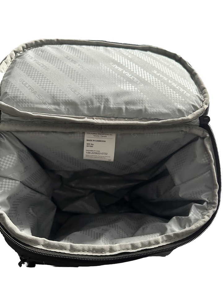 Arctic Zone 18 Can Capacity, Insulated Black Padded Backpack Cooler ...