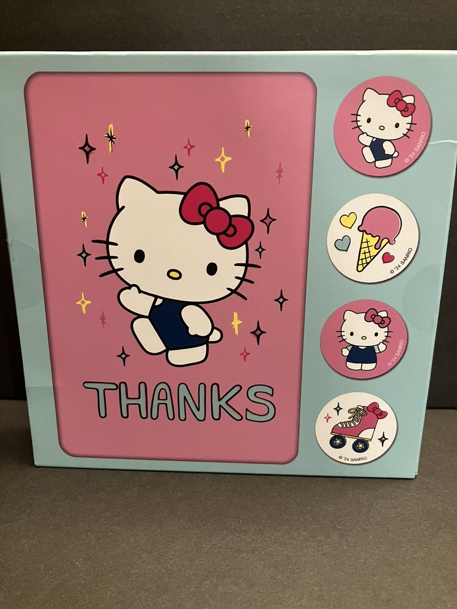 Hello Kitty Thank You Cards 10 Pcs Thank You Card | Happy Mail
