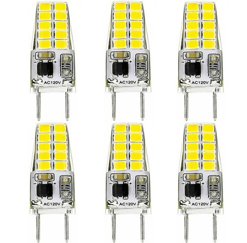 Dimmable G8 LED Bulb 3W JCD Type T4 G8 Base 20-30W Halogen Replacement ...