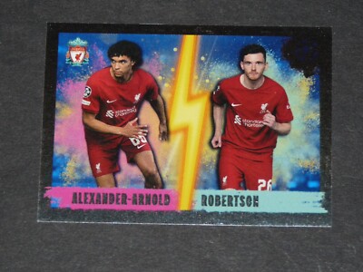 #314 ALEXANDER-ARNOLD LIVERPOOL REDS TOPPS FOOTBALL CHAMPIONS LEAGUE ...