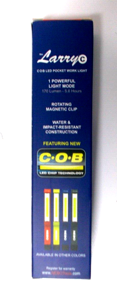 Nebo Larry C COB LED Work Light EMERGENCY LIGHT color BLUE FREE ...