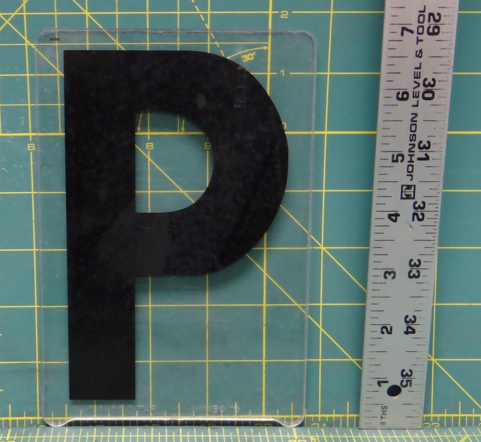 (P) 7" x 4-1/2" Acrylic Wagner Zip-Change Marquee Sign Changeable ...