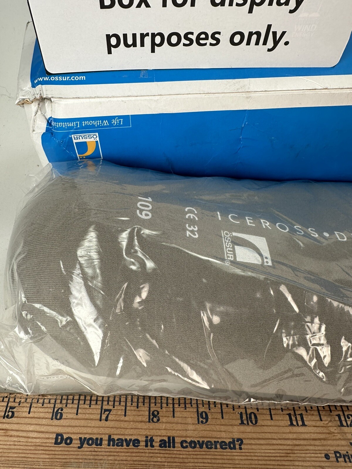 New Ossur Iceross Dermo 6mm 32cm Prosthetic Cushion Liner | eBay