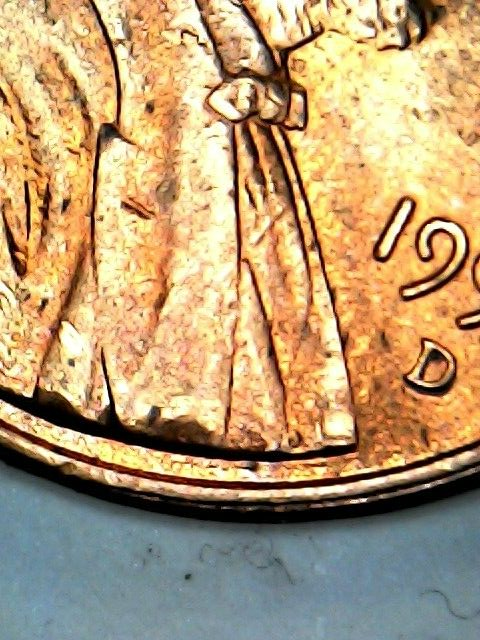 1992-D Lincoln Memorial Cent Finned Rim Fin Error Coin US Penny | eBay