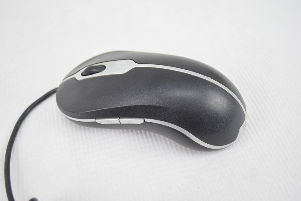 DELL MOA8BO Black Silver Mouse USB Optical Mouse | eBay