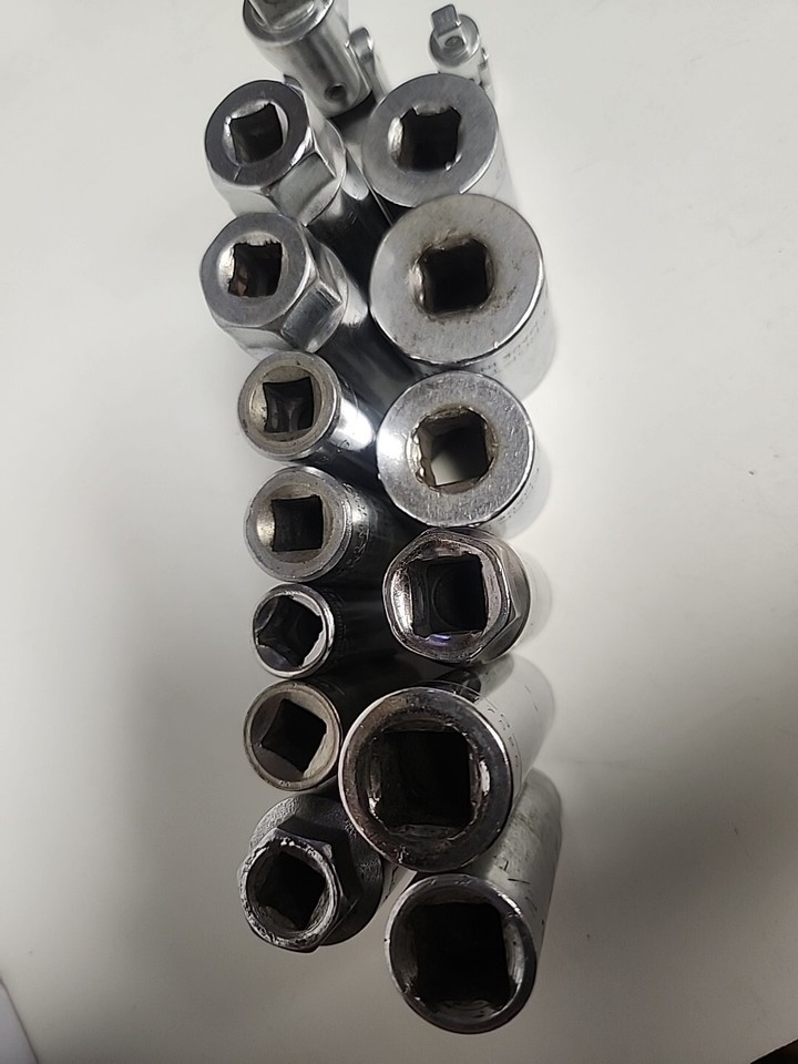 Craftsman Odd Lot Of Sockets 11 + 2 Flex Drivers | eBay