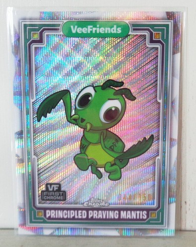 VeeFriends Topps Chrome 2025 #90 Principled Praying Mantis Wave ...