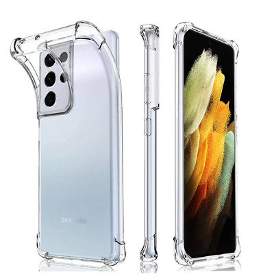 For Samsung Galaxy Note S22Plus/S21 S22 Ultra Case|Silicone Soft Clear ...