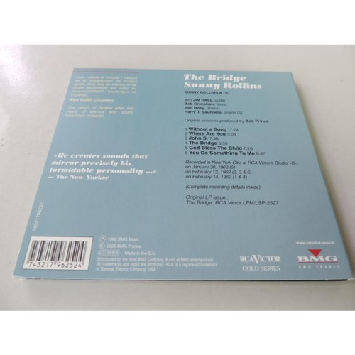 Sonny Rollins / The Bridge // Cd | eBay