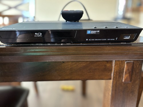 Sony Blu-ray DVD Player- Wireless LAN Built-In WiFi Pre-Owned With ...