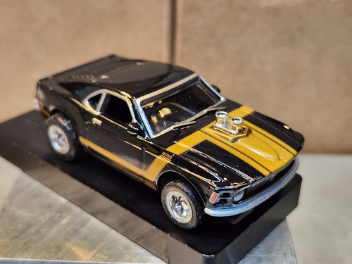 BULLDOG TURBO CHASSIS WITH AW MUSTANG BODY (BOTH NEW). HO SLOT CAR | eBay