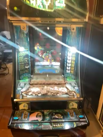 Galaxy 21 coin 2p pusher arcade machine original | eBay UK