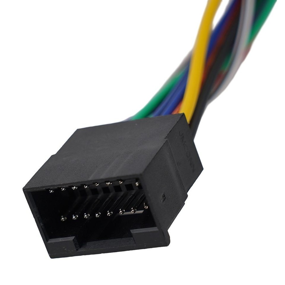 Car Radio ISO Wire Harness 16Pin 40cm Cable Compatible with For Android ...