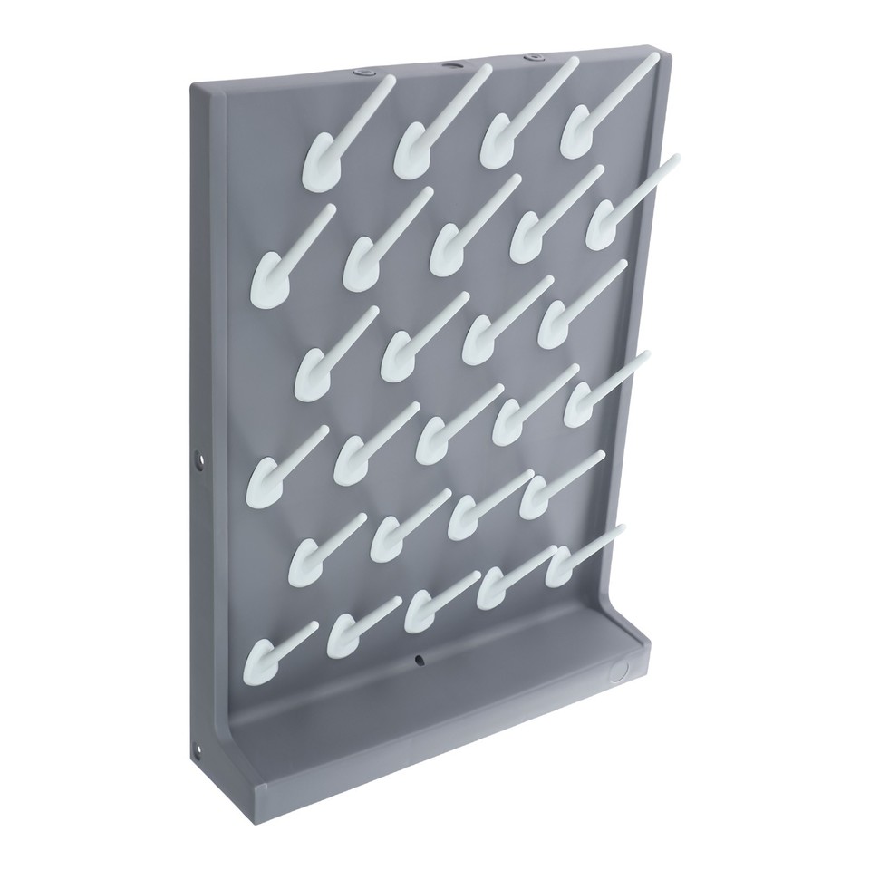 Lab Drying Rack 2pcs Bench-top/Wall-Mount Lab Glassware Dry Holder 27/ ...