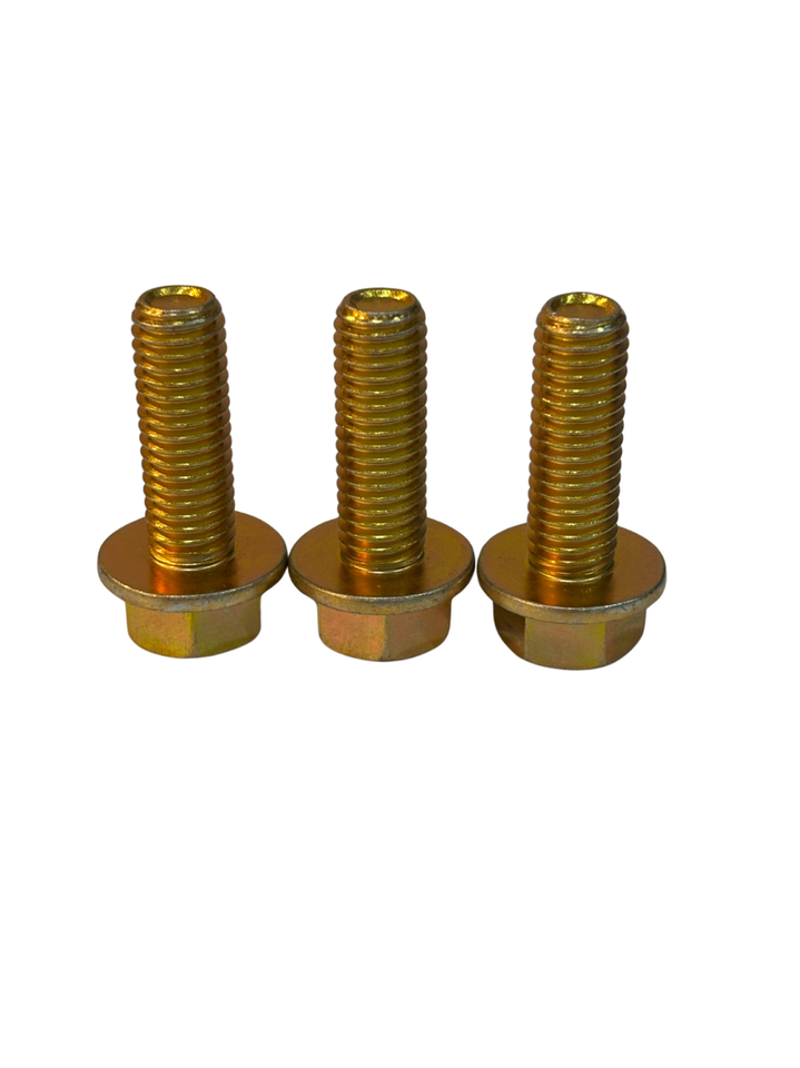 (25 Pcs) 1/2″-13x1 1/2" Grade 8 Hex Flange Bolt (FT) Zinc Yellow ...