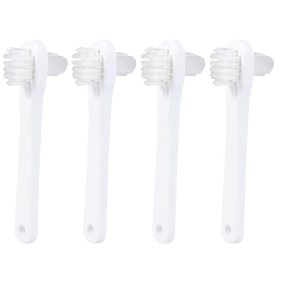 4 Pcs Denture Toothbrush Travel Dual-use Interdental Brushes Small ...