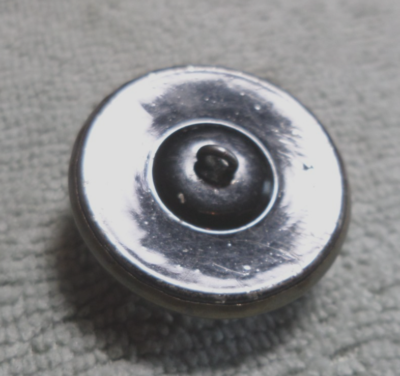 Vintage Antique Metal & Clear Glass Dome Picture Button | eBay