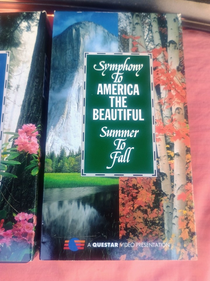 Symphony To America The Beautiful A Quester Video 2- VHS Set | eBay