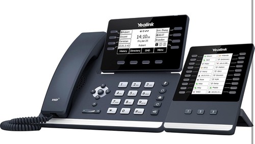 Yealink SIP-T53W IP Corded/Cordless Wi-Fi Mountable Desktop Phone ...