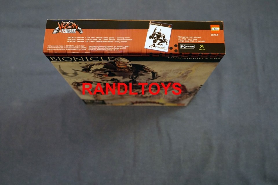 LEGO 8764 BIONICLE: VEZON & FENRAKK (BRAND NEW/FACTORY SEALED!) | eBay