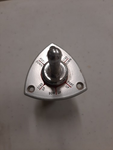 NOS Vintage Rocker Bennett trim tab control Switch controller Joy Stick ...