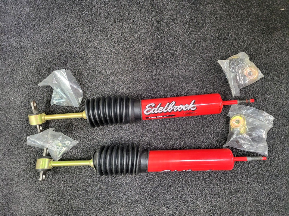 Edelbrock 3309 Front Shock Pair 95-01 Ford Explorer 4x2 or 4x4 | eBay