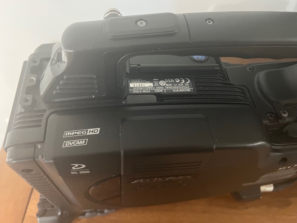 Sony PDW-F355 XDCAM HD Professional Disc Camcorder and Fujinon HSs18x5 ...